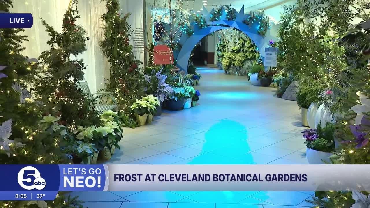 Frost returns to Cleveland Botanical Garden