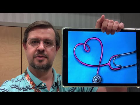 Let's Draw A Stethoscope Heart (National Nurses Week)