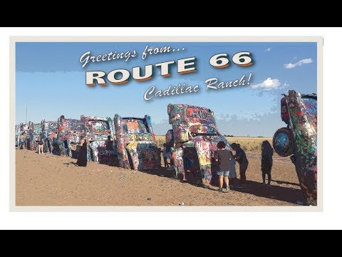 Route 66: Cadillac Ranch! (Part 16/35) {Shamrock, Conway, Canyon, Amarillo, Vega} - Texas