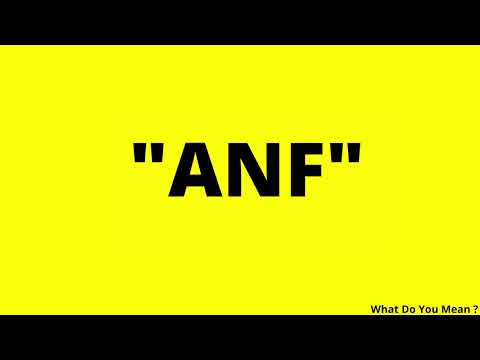 ANF Full Form || What is ANF ?