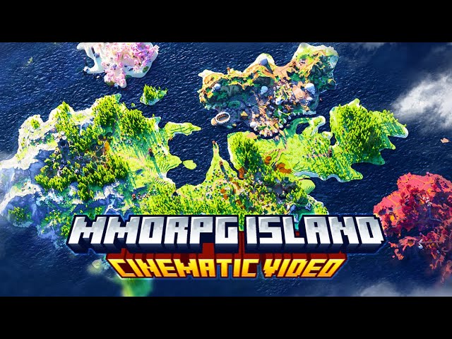MMORPG Island | 1500 x 1500 Minecraft Map