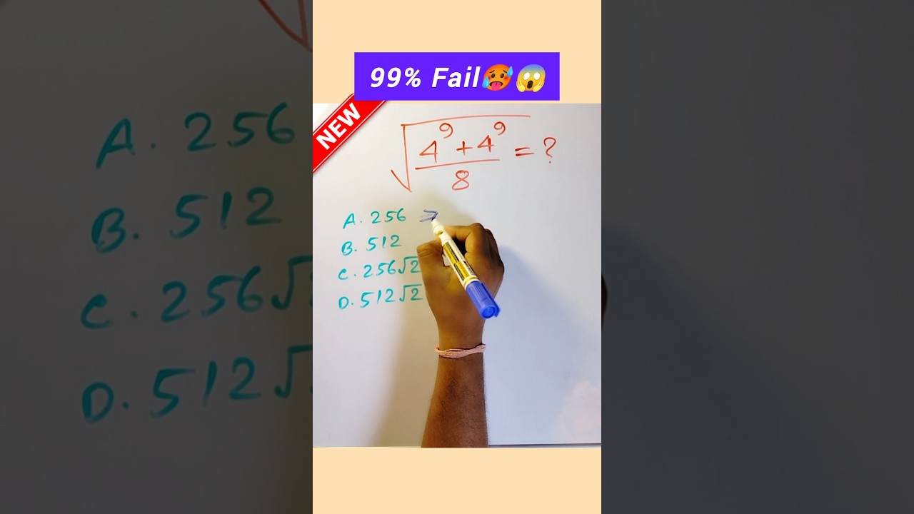99% fail try again || Simplify #shorts #shortsfeed #maths #shortsvideo