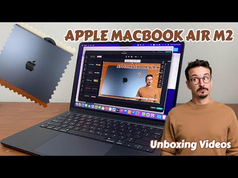 Apple MacBook Air M2 MIDNIGHT Unboxing Sri Lanka (2024)