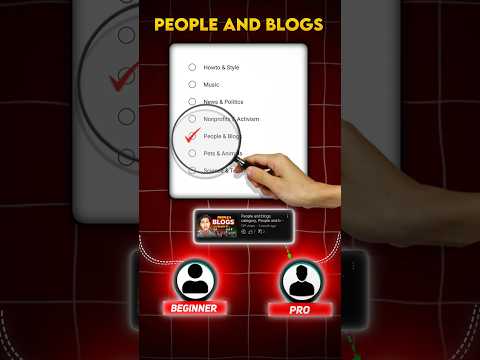 People and blogs category , People and blog s category me kaisa video aata hai