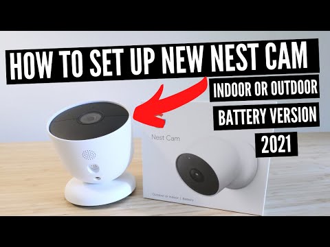 How To Set Up Nest Cam Battery (Outdoor or Indoor)