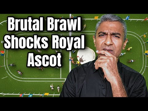 Brutal Brawl Shocks Royal Ascot: Bloody Brawl Erupts Between Two Men Amidst Prestigious Racing Event