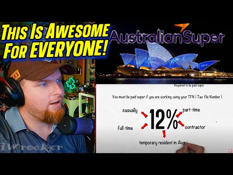 American Learns about Australia's Superannuation Explained 💰