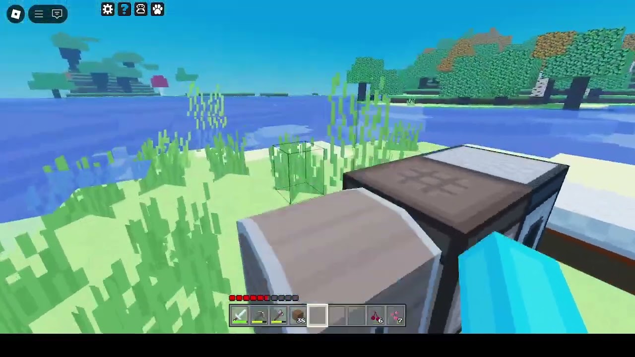 Roblox Voxels [ ep 2 making a  house ]