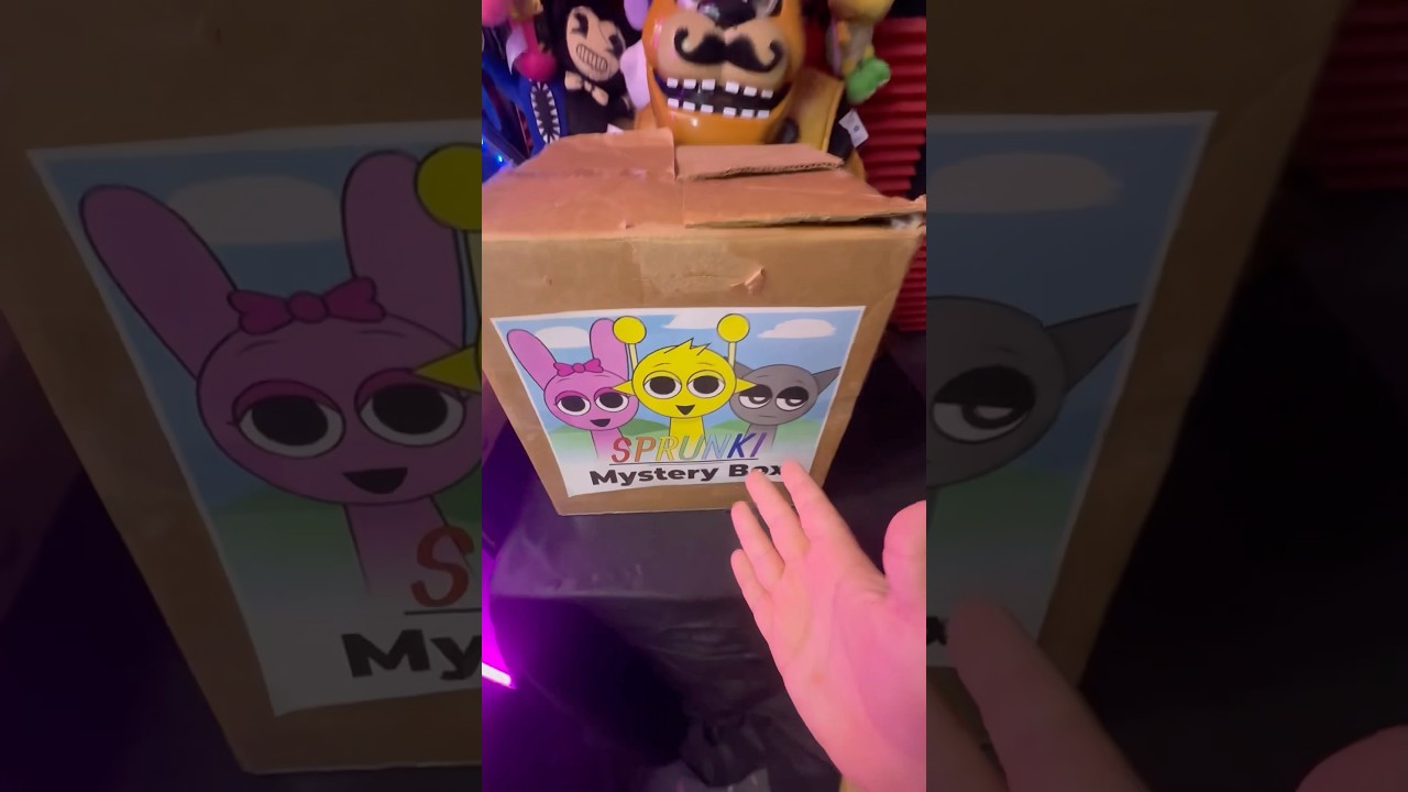 Sprunki Mystery Box 😧 Ep.2 #shorts #clawmachine #arcade #fnaf #sprunki