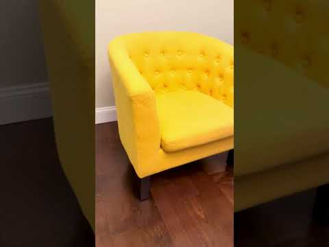 BELLEZE Yellow Accent Chair Review