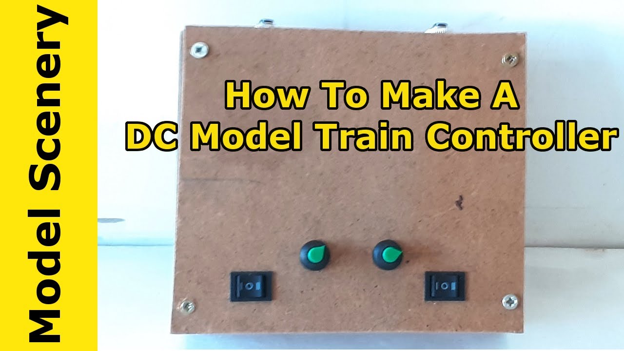 DIY DC Model Train Controller Power Pack