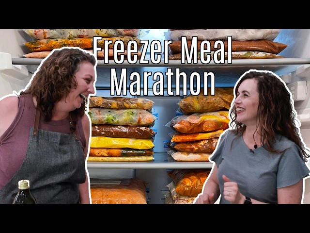 Ultimate Guide to 70 New Freezer Meals: A Mega Meal Prep Marathon | Galaxy