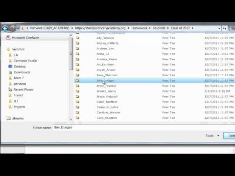 Sharepoint: Student Use