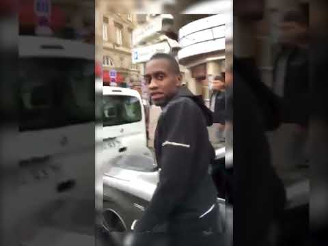 Liverpool defender Mamadou Sakho bumped into Blaise Matuidi in Paris (via mamadousakho/IG) #shorts