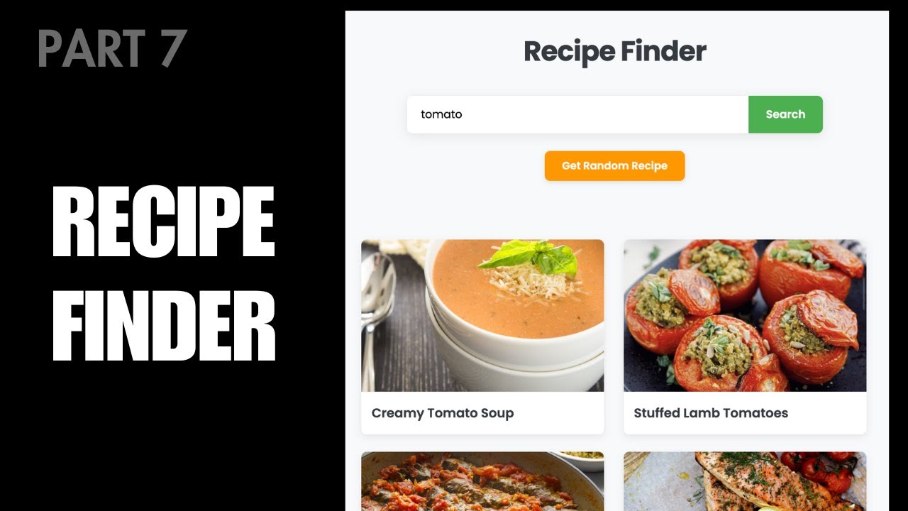 Recipe Finder App with HTML, CSS & JavaScript (Part 7 - Recipe Details Popup)