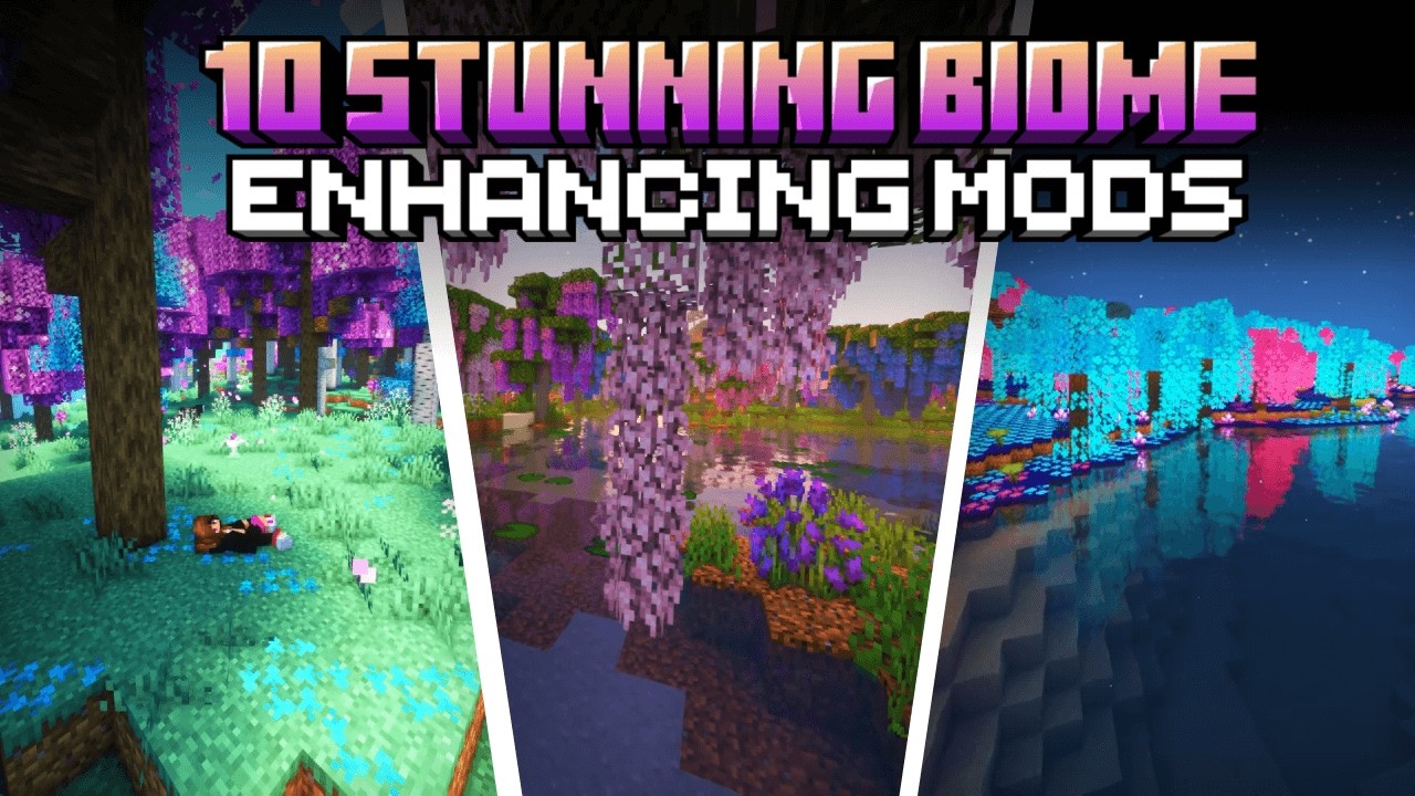 10 Minecraft Mods That Make Biomes Look AMAZING
