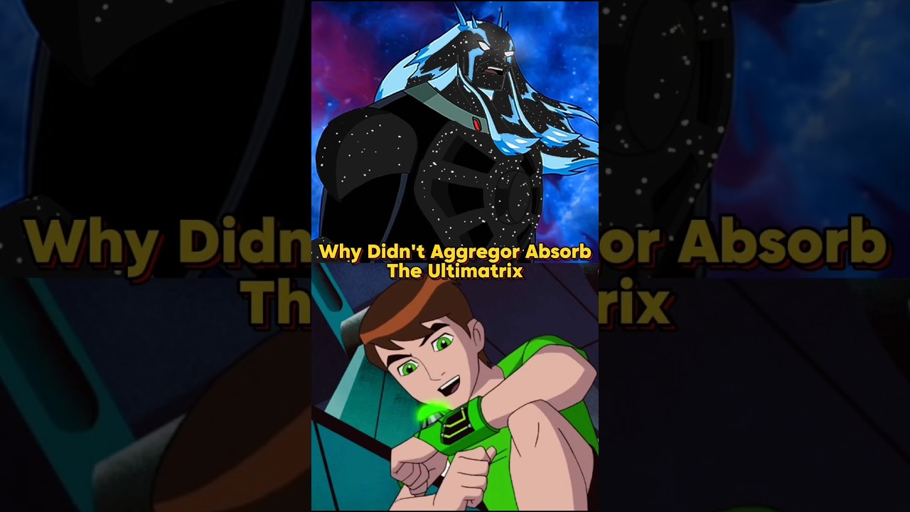 Why Didn't Agregor Absorb The Ultimatrix #facts #omnitrix #benten #aggregor