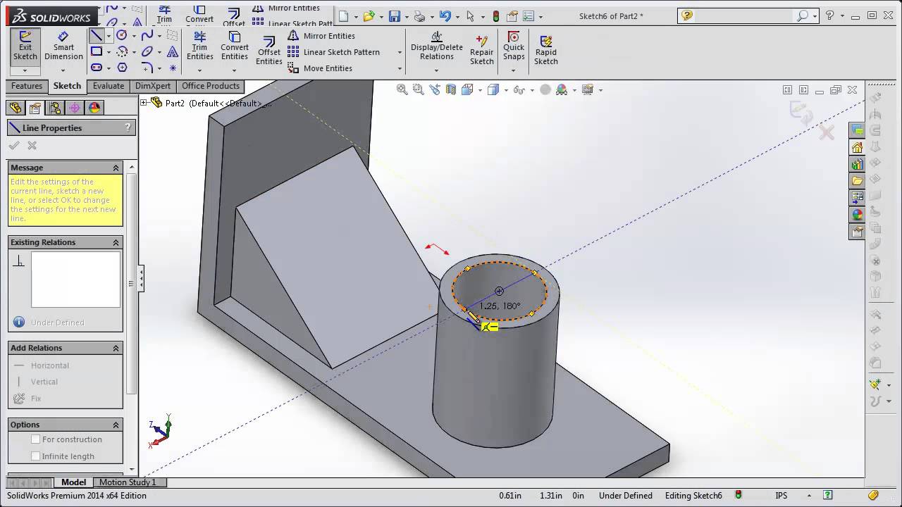Solidworks Course 9 - Using Rib and Draft