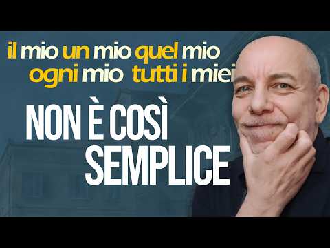 L'uso degli ARTICOLI con gli aggettivi POSSESSIVI