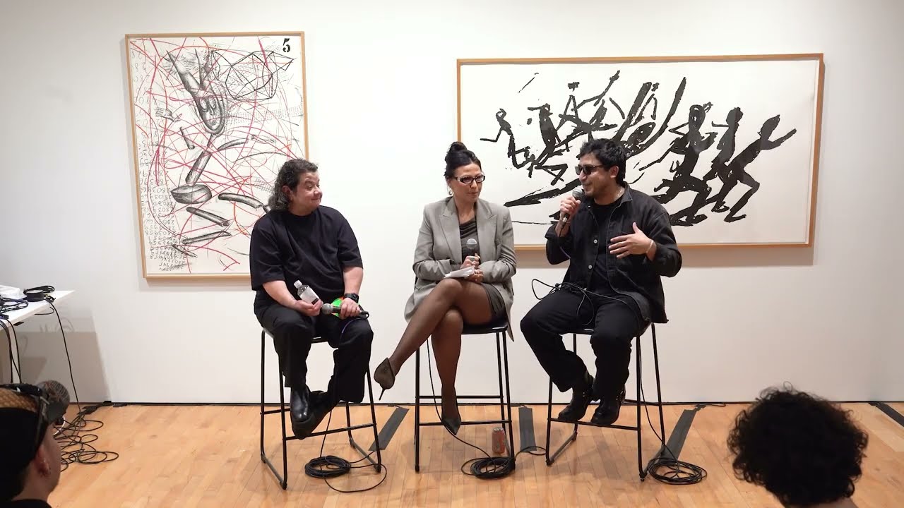 Artist Talk: Felipe Baeza with Leslie Martinez and Barbara Calderón
