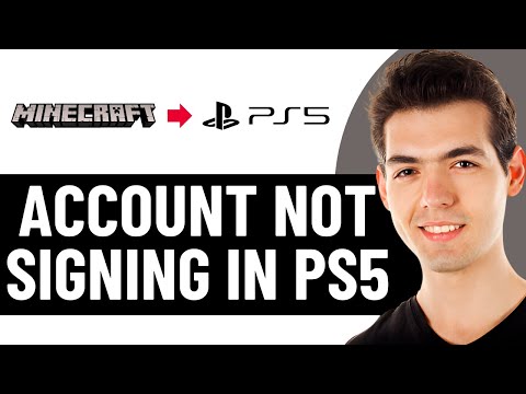 HOW TO FIX MINECRAFT MICROSOFT ACCOUNT NOT SIGNING IN PS5 (EASY FIX) 2025!