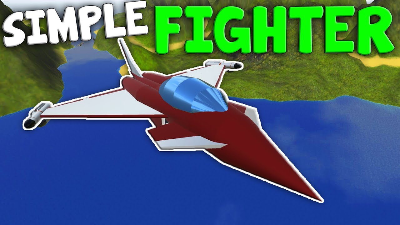 Fighter Takes out DESTROYERS!   -  Simple Planes  -  Build