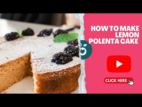 Lemon Polenta Cake | Wholesome Bellies By Fi
