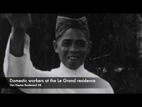 Family life in Batavia:Jakarta 1933 Van Heutsz Boulevard