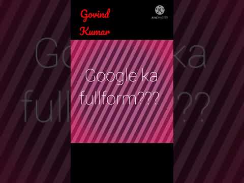 Teach Go. Google ka fullform kya hota hai?