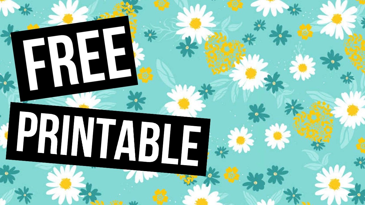 🎁 Free Digital Papers for Crafts | Friday Freebie Printable Download