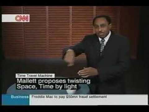 Time Travel Through Twisting Space And Time By Light