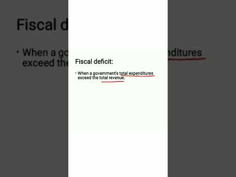 Fiscal deficit in Tamil | Banking Awareness |#shorts | CA sHorTz with Hny