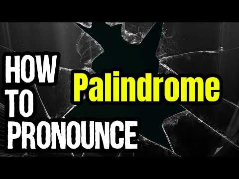 How To Pronounce Palindrome? (CORRECTLY) Meaning & Pronunciation