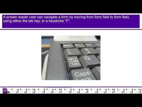Creating Accessible PDF Forms: Chapter One: Understanding Form Accessibility