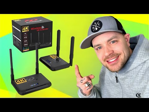 Wireless HDMI For All Your Gaming Needs! | BMOSTE Wireless 4K HDMI Transmitter and Receiver Review