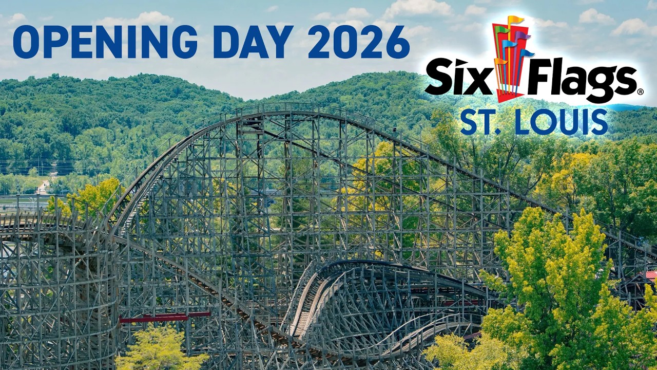 Six Flags St. Louis Opening Day 2026 - The Enchanted Parks Era Begins After Six Flags is Sold