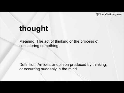 thought Meaning