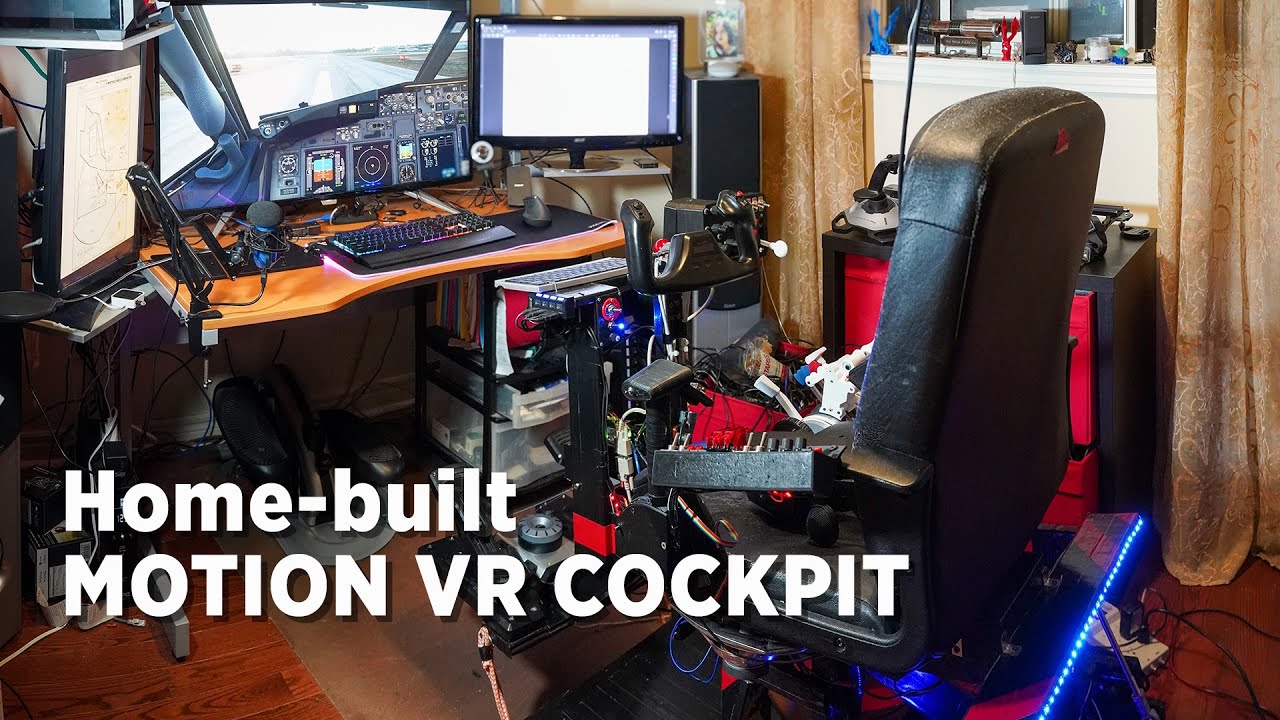DIY Motion Simulator VR Cockpit project + universal modular controls ...