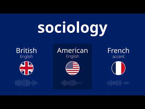 How to pronounce sociology