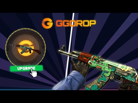 MY MOST INSANE CSGO SKINS UPGRADE EVER! GGDROP PROMO CODE!