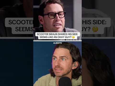 Scooter Braun shares his side of the story #scooterbraun #taylorswift #taylorsversion #swifties