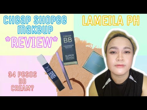 CHEAP Shopee Makeup Review - Lameila Ph ( 34 PHP BB Cream?! ) SOBRANG MURA!