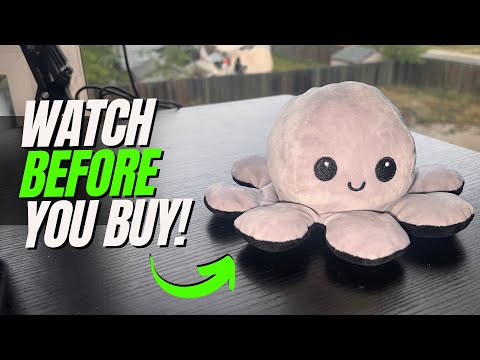 #TeeTurtle - The Original Reversible Octopus Plushie REVIEW #giftsforher