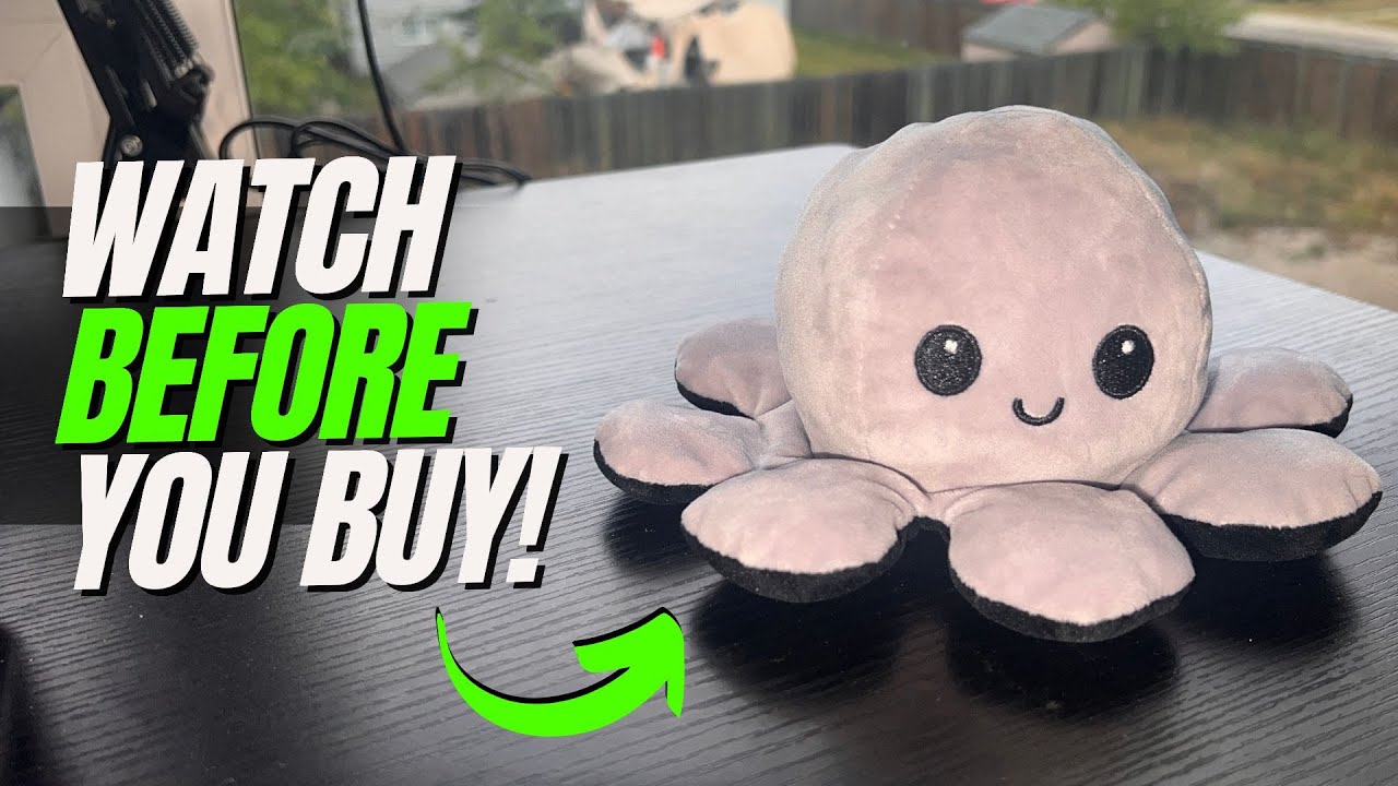 #TeeTurtle - The Original Reversible Octopus Plushie REVIEW #giftsforher