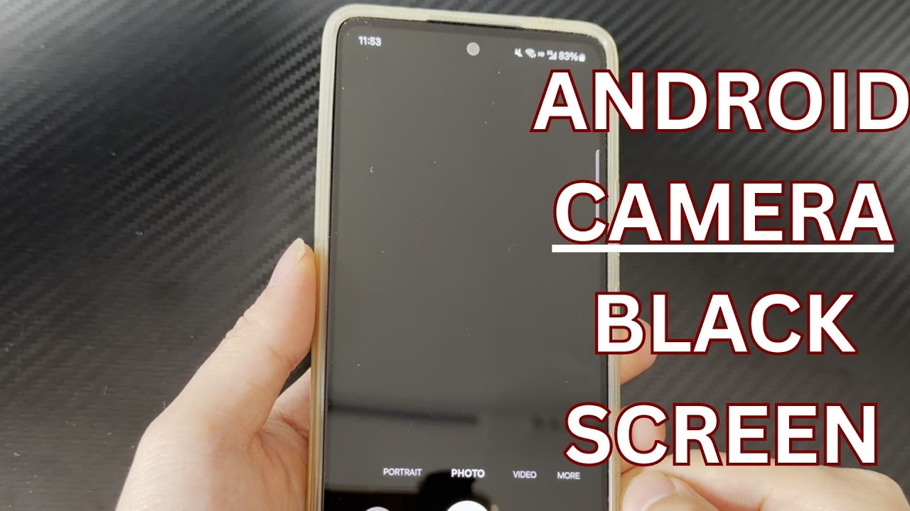 My Camera Is Showing a Black Screen on My Android Phone When I Take a Photo. How to Fix It?