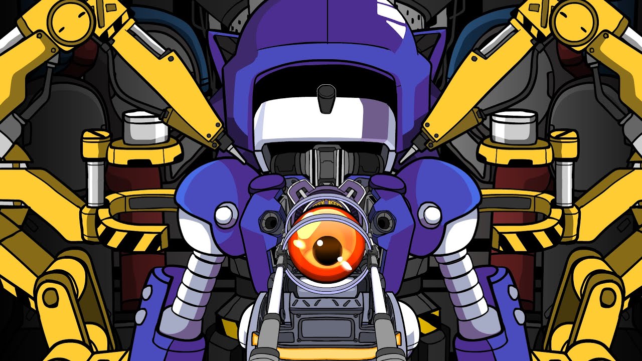 MECHA SONIC MK2 ASSEMBLY ANIMATION (Machinery ASMR)