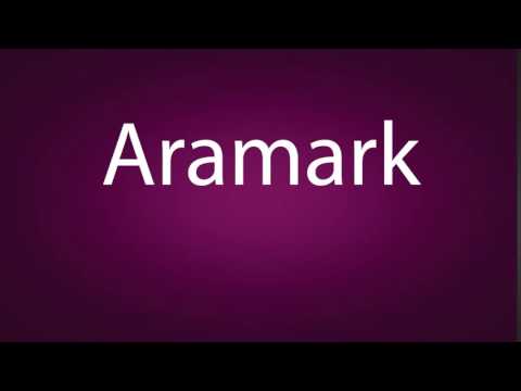 How to pronounce Aramark