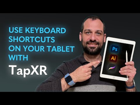 TapXR Keyboard Shortcuts For Photoshop Mobile - Tablet Art