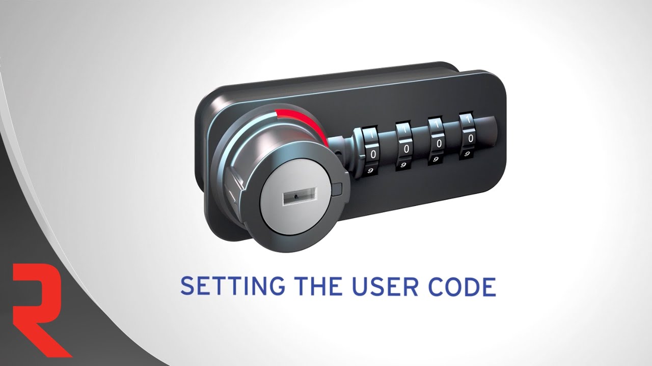 Combination lock 59 - Setting the User Code