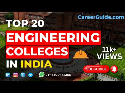 Top 20 Engineering Colleges In India Based on NIRF Ranking